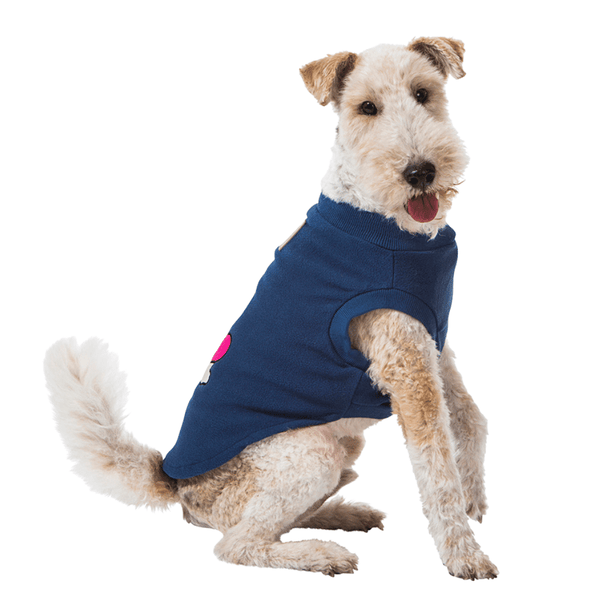 Dog Clothes | Dog Pyjamas | Puppy Heart Blue Pyjamas - Hamish McBeth